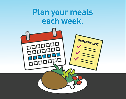 National Nutrition Month: Plan your meals each week - East Texas Food Bank