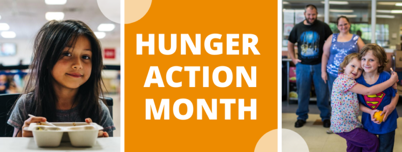 September is Hunger Action Month - East Texas Food Bank